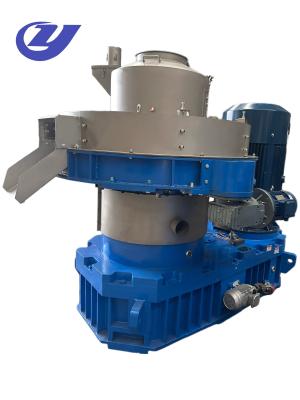 China Máquina de pellets de biomasa de doble capa vertical de anillo troquelado para planta de procesamiento de fibra de palma (EFB) en venta
