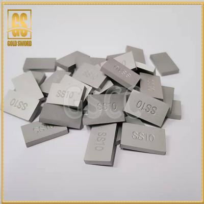 China Thermische geleidbaarheid 90-110 W/m·K Wolframcarbide strips met gepolijst oppervlak Te koop