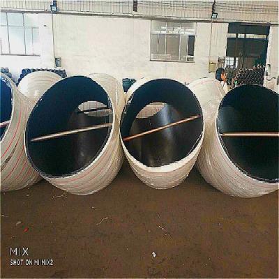 Chine Peinture noire douce de garnitures de tuyau d'acier au carbone d'A234WPB 110inch à vendre
