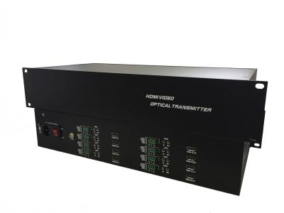 China 1 - fonte video da alimentação externa do conversor óptico do transmissor de 64Chs 4k HDMI à venda