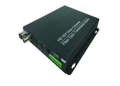 China 1 Reverse RS485 Data HD SDI To Fiber Converter OPTIC Video Transceiver BNC Interface for sale