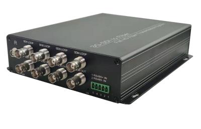 Cina Canale 3GSDI di umanità 8 convertitore di Digital della fibra al video con i dati RS485 ed i servizi su misura sdi al convertitore della fibra in vendita