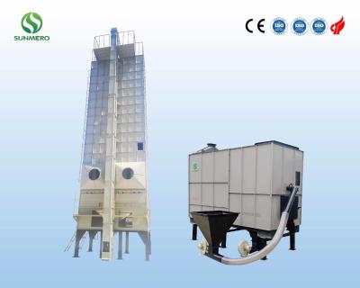 Cina essiccatore di grano del riso della struttura compatta 30T, Paddy Grain Dryer Automatic in vendita