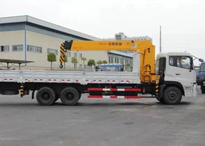중국 Dongfeng LHD 6x4 15 톤 기중기 트럭, 망원경 붐을 가진 이동 크레인 트럭 판매용