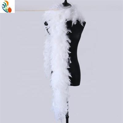 Turkey Chandelle And Marabou Feather Boa Party Decor With Patterned Dyed