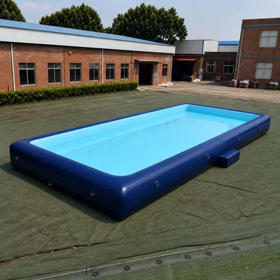 Modular Commercial Inflatable Swimming Pool with Reinforced Airtight Walls Non Slip Floor and Custom Size - complete commercial product view