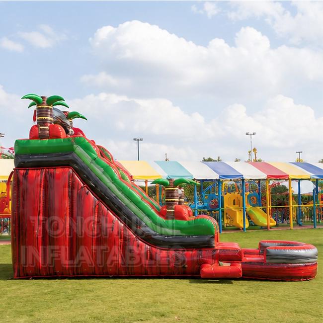 heavy duty commercial inflatable water slide for resorts