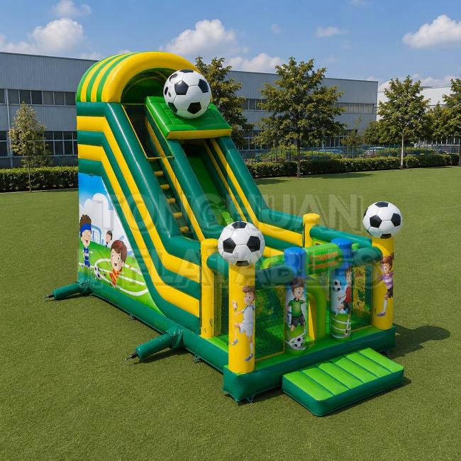 custom football inflatable playground