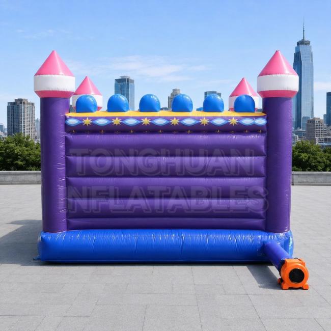 custom princess theme inflatable bouncer for schools and outdoor events