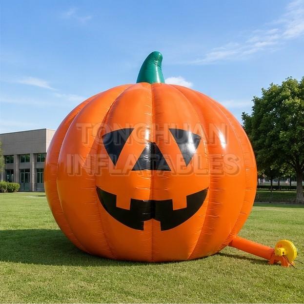 commercial pumpkin inflatable bouncer for halloween events