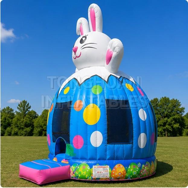 bunny bouncy castle