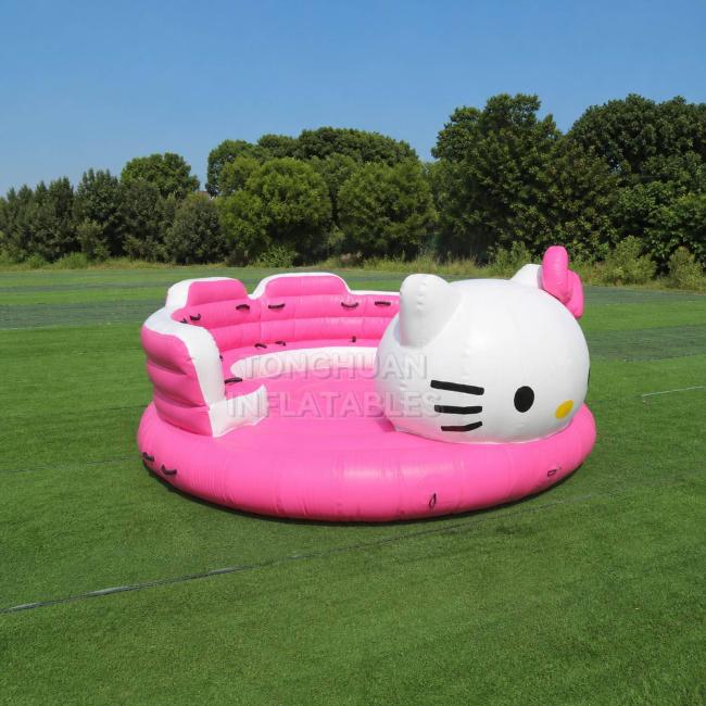 Multi Seat Inflatable Towable Boat for Water Sports Rental