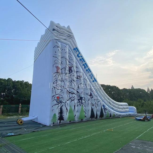 Giant Everest Theme Inflatable Slide for Commercial Rentals and Events