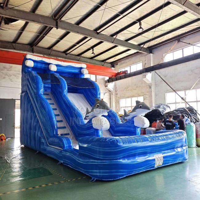 Blue Whale Inflatable Water Slide_04
