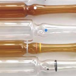 Китай Светлая плавкая стеклянная пустая шея 1ml стеклянных ампул прямая продается