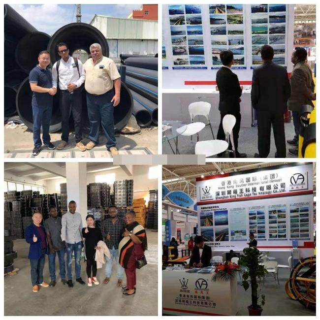 HDPE Triangular Brackets Fish Cage for Open Sea