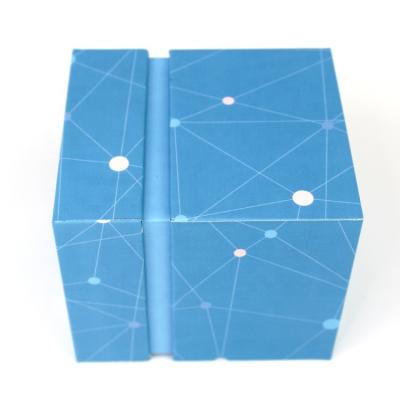 China Individuelle, recycelbare Geschenkbox aus Karton mit Deckel, tiefe quadratische Kartonbox mit Deckel 10x10 Zoll zu verkaufen