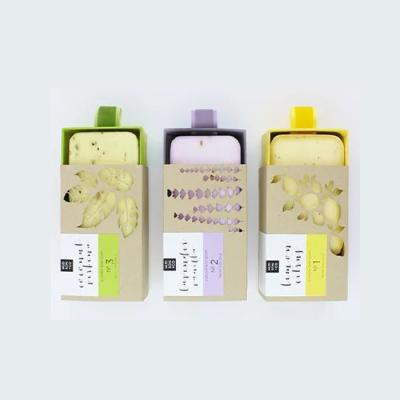 China Handmade Luxurious Travel Soap Packaging Box Custom Soap Box for Personal Care for sale