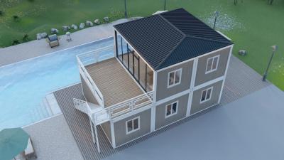 Cina 2 Bedroom Container House Assembly Fast in vendita