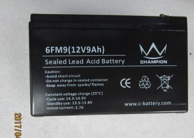Cina La lunga vita ha sigillato il potere lungo di UPS di tempo di scarico di tasso alto della batteria al piombo 12v9ah in vendita