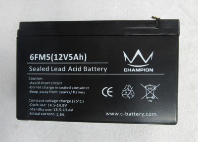 Cina La batteria al piombo SLA AGM della batteria 12v 5ah di vrla di lunga vita ed il gel scrivono il potere a macchina di UPS in vendita