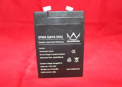 Cina La sicurezza ed aumenta la lunga vita di scarico di tasso alto della batteria al piombo di potere 12v 4.5ah UPS in vendita