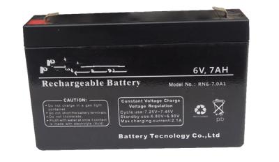 Chine L'universel a scellé la batterie au plomb 6V 7Ah pour des systèmes du système solaire/ENV à vendre