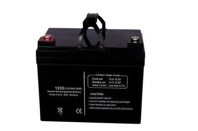 Chine Batterie au plomb scellée par 33ah profonde du cycle 12v d'inverseur à vendre