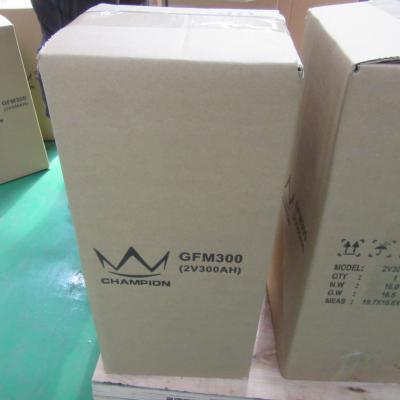 Chine batterie au plomb stationnaire de gel de 2V300ah 6FM24 rechargeable à vendre