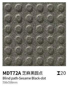 China Gray Yellow 600x600mm Scratch-resistant Blind Path Tile for sale