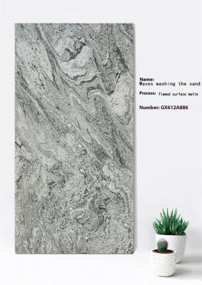 Cina 60x120cm superficie in fiamme grigio opaco parete tenda piastrella spessa per balcone ISO9001 resistenza agli acidi in vendita