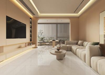 China Acid-Resistant And Non-Slip 1mx1m Inside Floor Polished Glazed Porcelain Tile For Rebuilding And Bathroom for sale