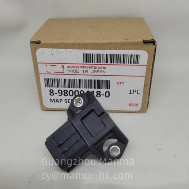 ISUZU Boost Sensor part 8-98009418-0 showing detailed product view