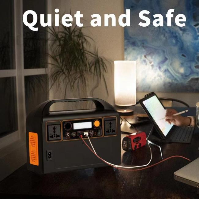 300W Portable Power Station in use