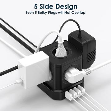 USB C Cube Extension Lead front view