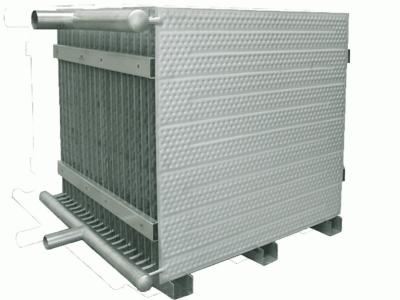 Chine l'échangeur de chaleur thermo de plat de 2x12m avec les tubes larges reposent le plat à vendre