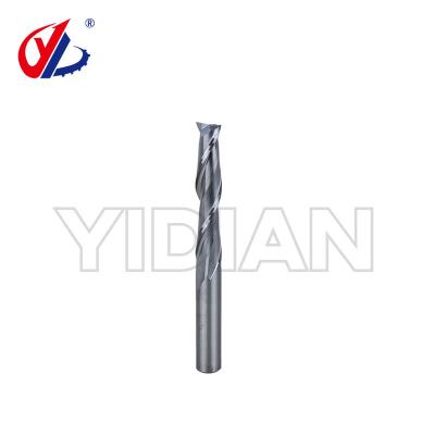 China Carbide End Mill, Double-Edge Milling Cutter Suitable For Processing Hardwood, Splint Particleboard, Solid Wood, Density Board, Aluminum-Plastic Board And Other Cutting Hollow for sale