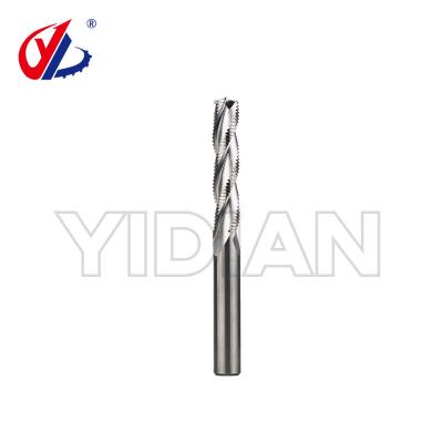 China Roughing End Mill 3 Flutes CNC Milling Cutter Rougher Tool Three Edge Spiral Rough Milling Cutter for sale