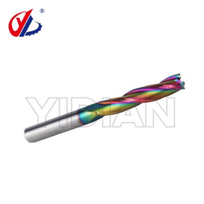 China 3 Flutes Spiral Coated Fine End Mill for multi-layer board, plywood, density board for sale