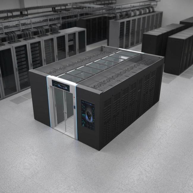 Hot Aisle Containment Modular Data centers