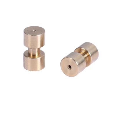 Micro Machining Bronze CNC Machined Accessories Parts with Tolerance 0.01- /-0