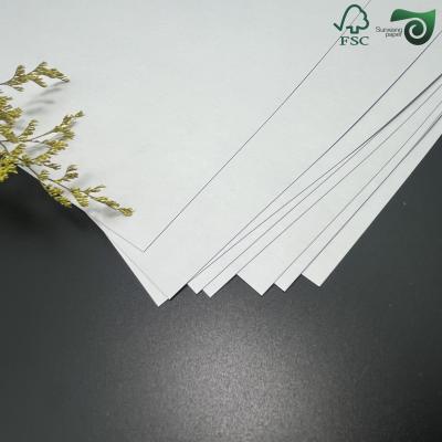 China FSC Black Core White Paper Cardboard 290gsm 300gsm For Card Making for sale