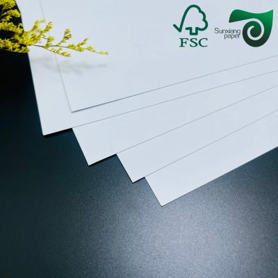 China 280gsm 300gsm Blue Core C2S Cardboard Matte Glossy Options for Poker Cards FSC Wrapping paper for sale