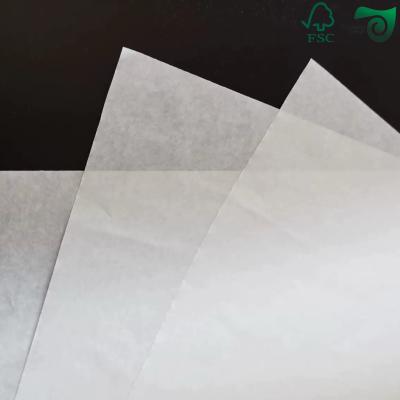 China 60gsm 83gsm Translucent Tracing Paper Rolls Ideal For Kids Drawing Width 50m Length FSC for sale