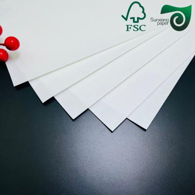 China FSC High Strength White Kraft Paper 170g 350g From Virgin Wood Pulp For Packaging FSC for sale