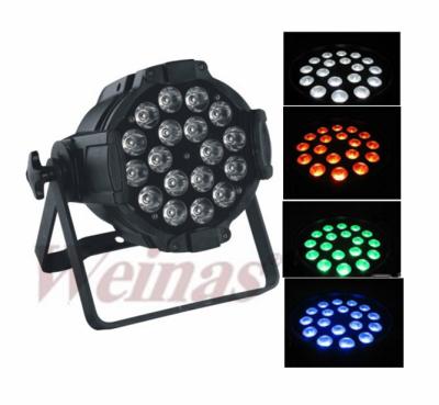 Cina L'alloggio nero e la parità principale alloggio bianco possono Lights18pcs 8W RGBW 4 in 1 LED che variopinto la luce par per dell'interno può fare in vendita
