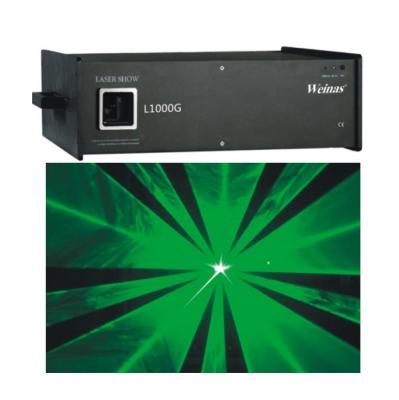 Cina Pubblicità adatta e proiezione del laser di 1W 532nm della luce laser potente alta di verde in vendita