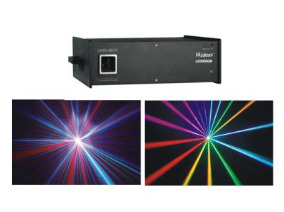 Cina Modelli di RGB 2W delle luci laser del DJ LED di manifestazione del laser di animazione ed effetto gradualmente di verniciatura in vendita