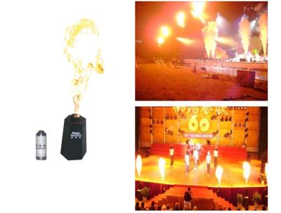 中国 200W力の段階の効果機械DMX512無線制御モードの炎機械 販売のため