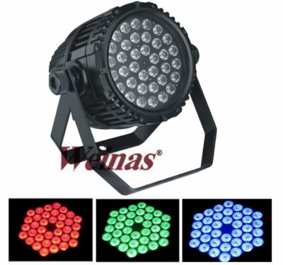 Cina 36pcs 3w Rgb 3 in 1 all'aperto impermeabile principale variopinto, luce par principale potente della fase della rondella Ip65 della parete del LED in vendita